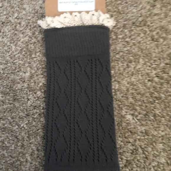 Cochet Boot Cuff | Accessories | Ruffle Top Button Boot Cuff | Poshmark